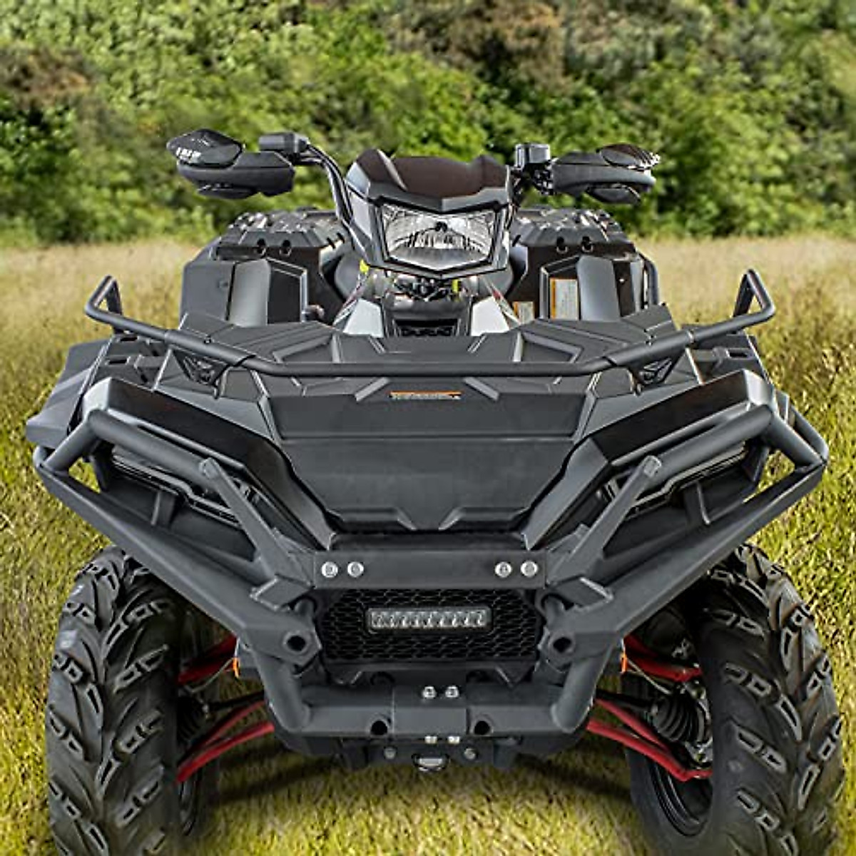 SAUTVS Front Rack Extender 4" for Polaris Sportsman 850 Sportsman XP 1000 2017-2023 Accessories, Replace #2882022