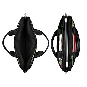 American Football Field Laptop Computer Bag Waterproof Shoulder Messenger Bag 13-15 inch Durable Laptop Tote Bag with Shoulder Strap Handle Lightweight Crossbody Briefcase