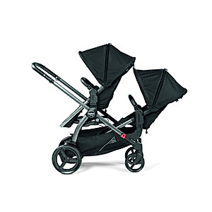 Peg Perego Companion Seat - Accessory - Compatible with Ypsi Strollers - Mon Amour (Beige & Pink)