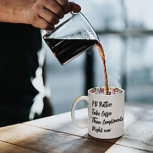 CUSTOM Christmas Coffee Mug Personalized Text & Name Coffee Lover Christmas Gift For Her Hot Chocolate Holiday Gifts Accessories Stocking Stuffer Mugs Winter Decorations Tea Cup