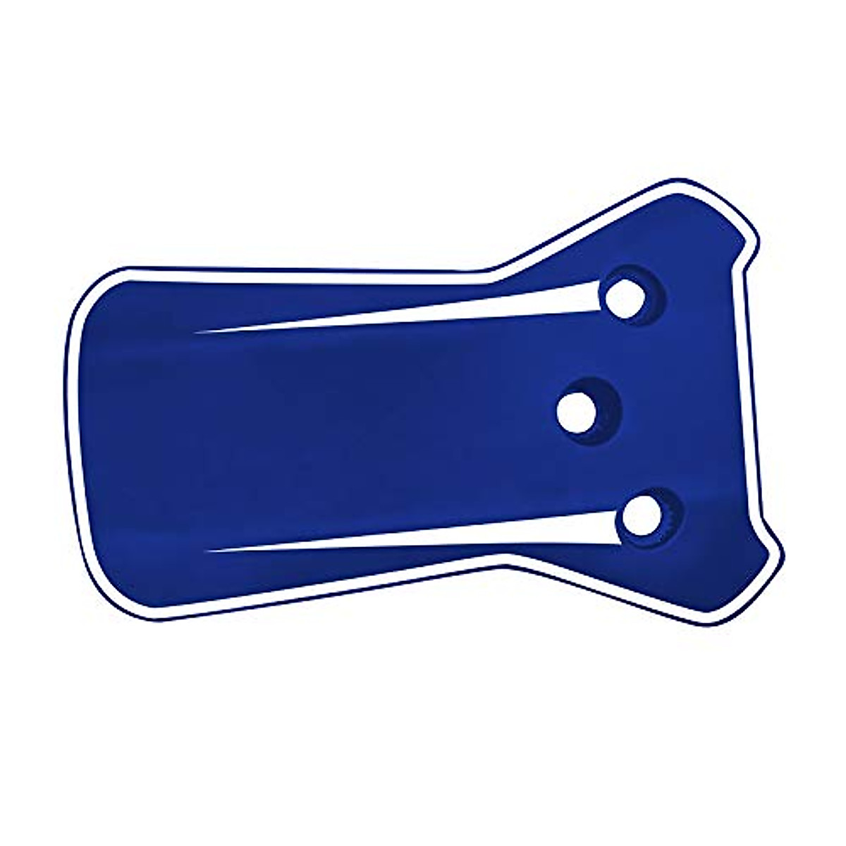 CHAMPRO HX Two-Tone Jaw Guard, ROYAL,WHITE