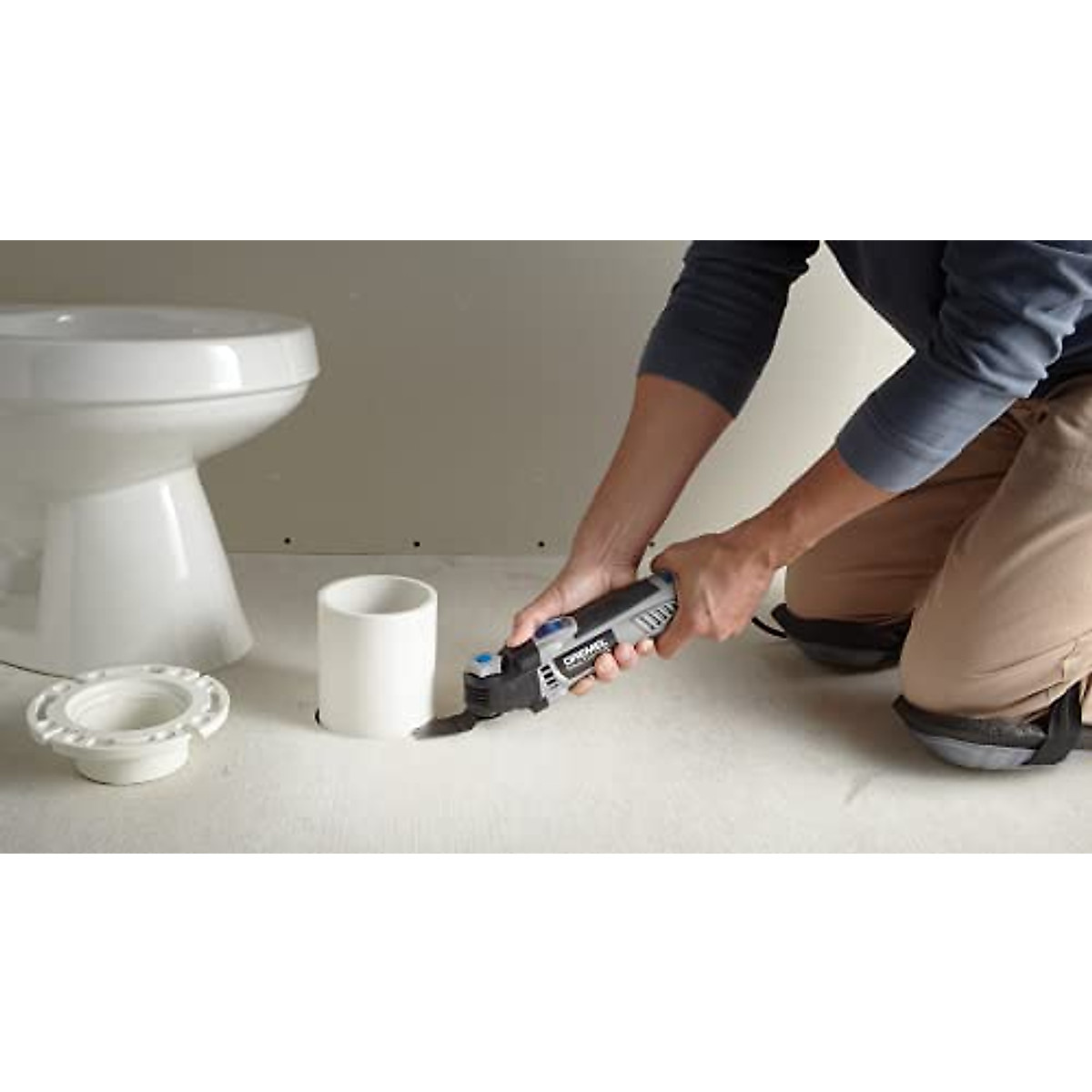 Dremel MM389 5-Piece Oscillating Tool Cutting Blade Assortment Kit- Perfect Cutter For Wood, Metal, Plastics, Drywall, and More,Black