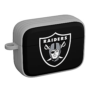 GAME TIME Las Vegas Raiders HDX Case Cover Compatible with Apple AirPods Pro 1 & 2 (Classic)
