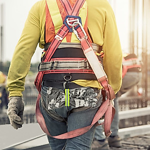 Firefighter Glove Strap, 2PCS Heavy Duty Firefighter Turnout Gear Glove Safety Holder Strap Accessories with Reflective Trim Buckle UIInosoo