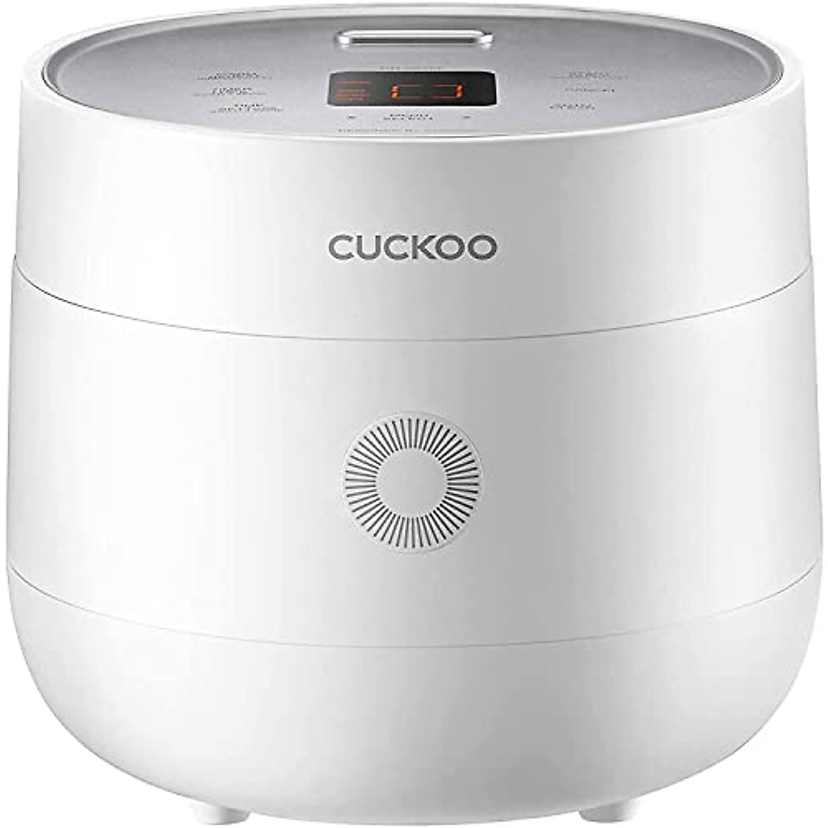 CUCKOO CR-0375F | 3-Cup/0.75-Quart (Uncooked) Micom Rice Cooker | 10 Menu Options: Oatmeal, Brown Rice & More, Touch-Screen, Nonstick Inner Pot | White