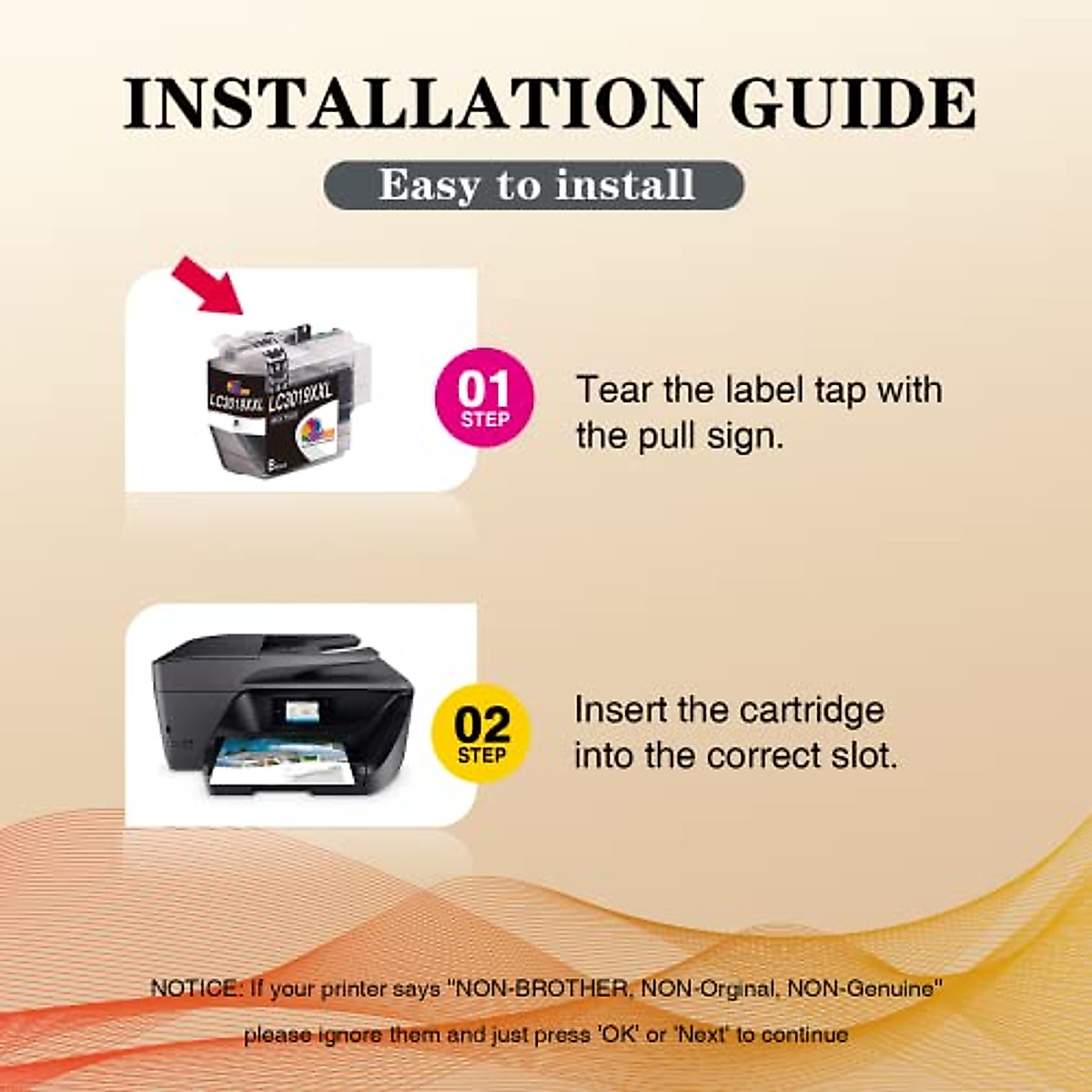 Clorisun LC3019 3019 LC3017 Ink Cartridge Replacement for Brother LC3019 3019 LC3017 3017 LC3019BK with MFC J5330DW J6930DW J6530DW J6730DW J5335DW Printer (Black Cyan Magenta Yellow, 10-Pack)