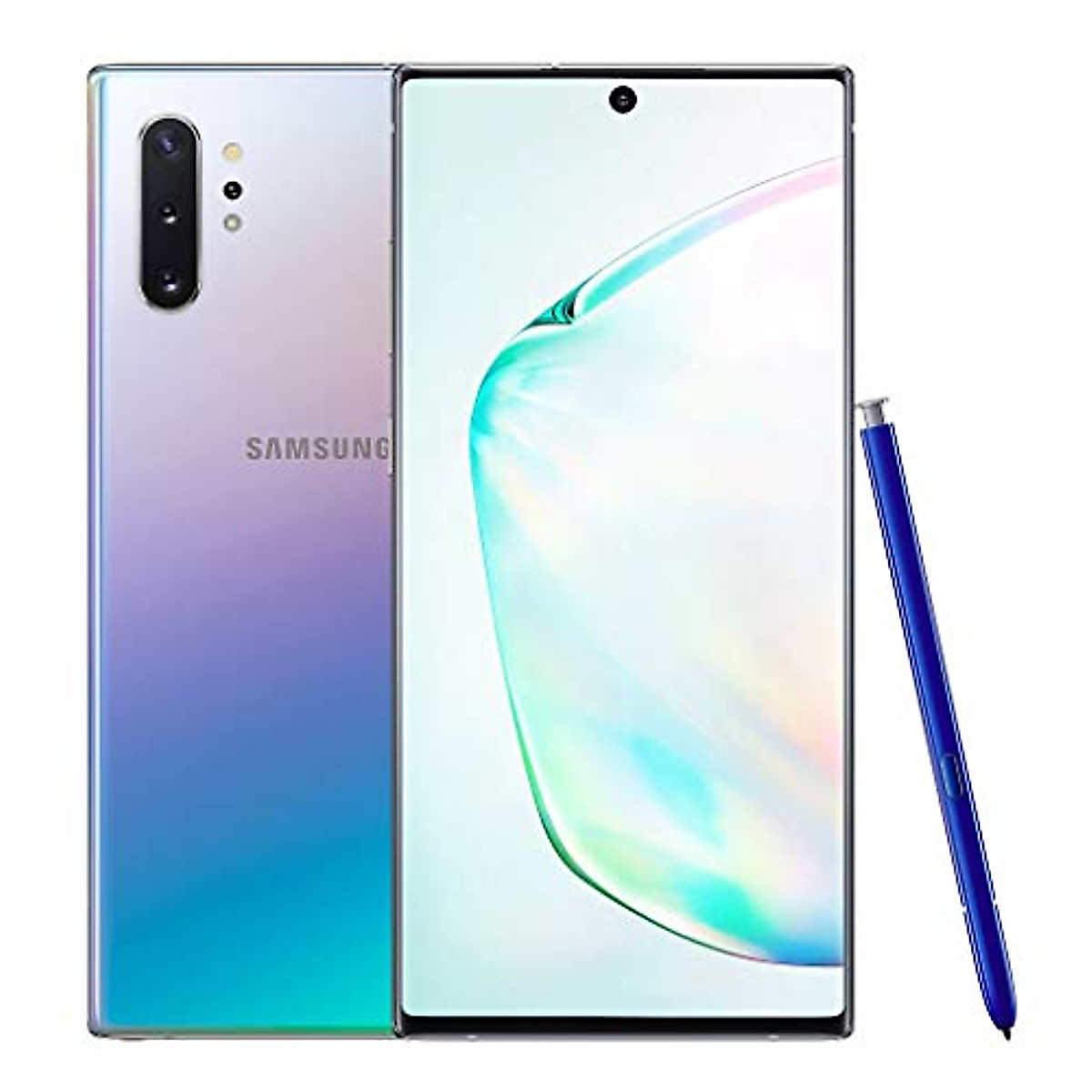 Samsung Galaxy Note 10+ Plus SM-N975F/DS, Dual SIM 4G LTE, International Version (No US Warranty), 256GB, Aura Glow - GSM Unlocked