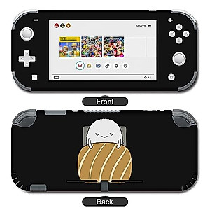 Sleepy Sushi Bed Switch Sticker Skin Cute Pattern Full Wrap Skin Protection for Switch Lite