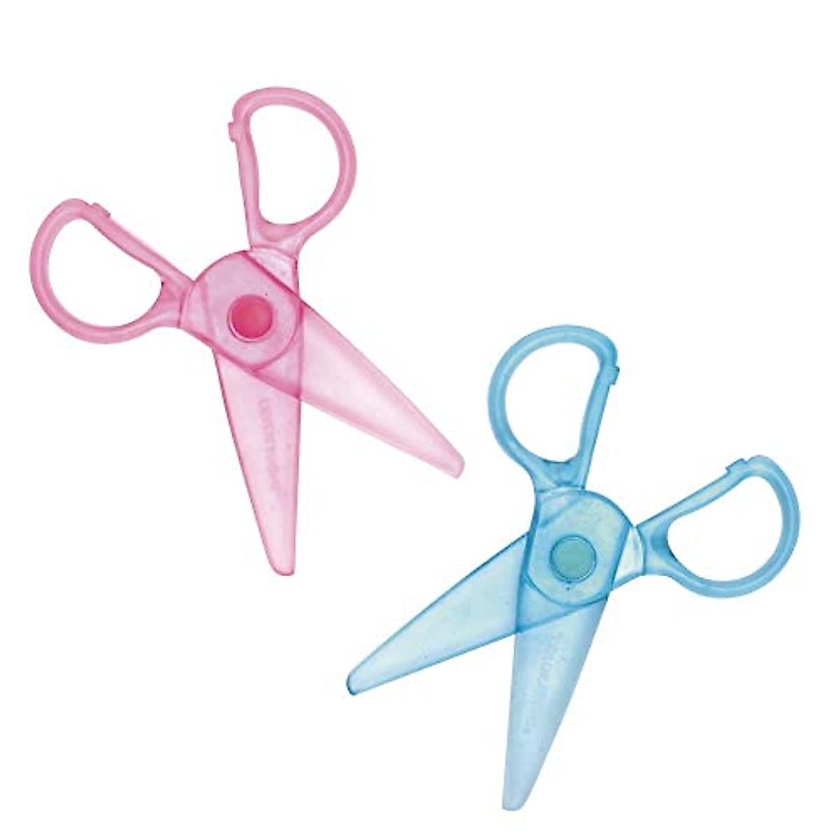 Colorations Plastic"Won't Cut Hair" Scissors - Set of 12
