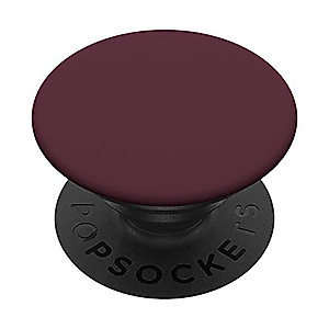 Simple Solid Color Chic Wine Red Design PopSockets Swappable PopGrip