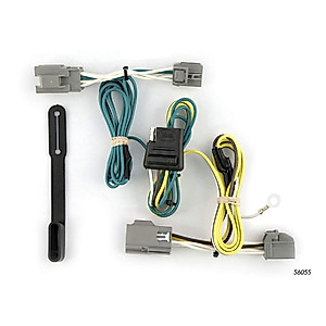 CURT 56055 Vehicle-Side Custom 4-Pin Trailer Wiring Harness, Fits Select Ford Taurus X