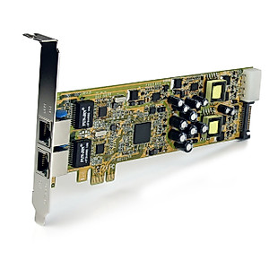 StarTech.com Dual Port PCI Express Gigabit Ethernet Network Card Adapter - 2 Port PCIe NIC 10/100/100 Server Adapter with PoE PSE , TAA (ST2000PEXPSE)