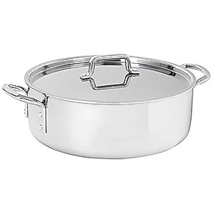 WINCO Tri-Ply Brazier, Silver