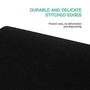 OHAHO RGB Gaming Mouse Pad Large, Over Sized Glowing LED Extended Mouse pad, Non-Slip Rubber Base Computer Keyboard Mouse Mat (Blue 31.5" x 11.8")