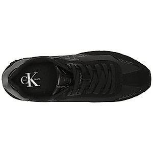 Calvin Klein Men's Eden Sneaker, Black 001, 11