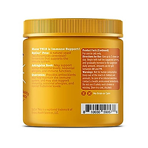 Zesty Paws Aller-Immune Soft Chews for Cats - with L-Lysine, EpiCor, Astragalus Root, Quercetin & Antioxidants - Advanced Functional Supplement for Cat Immune Support - Bacon Flavor - 60 Count