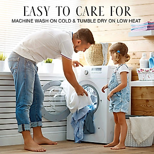 Italian Luxury Body Pillow Cover - Soft 21" x 60" Microfiber Long Pillow Case w/ No Zipper - Fits 20" ﻿x 54" Pillow, Machine Washable, White