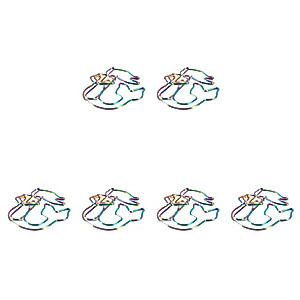 Operitacx 24pcs Decoration Paper Gifts Cartoon Wedding for School Page Office Animal Clips Metal Favors Bookmark Paperclips Invitation Clip Shape Marker Party Mermaid