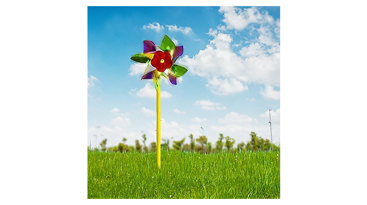 ArtCreativity Rainbow Pinwheels 36-Pack | Outdoor Decor