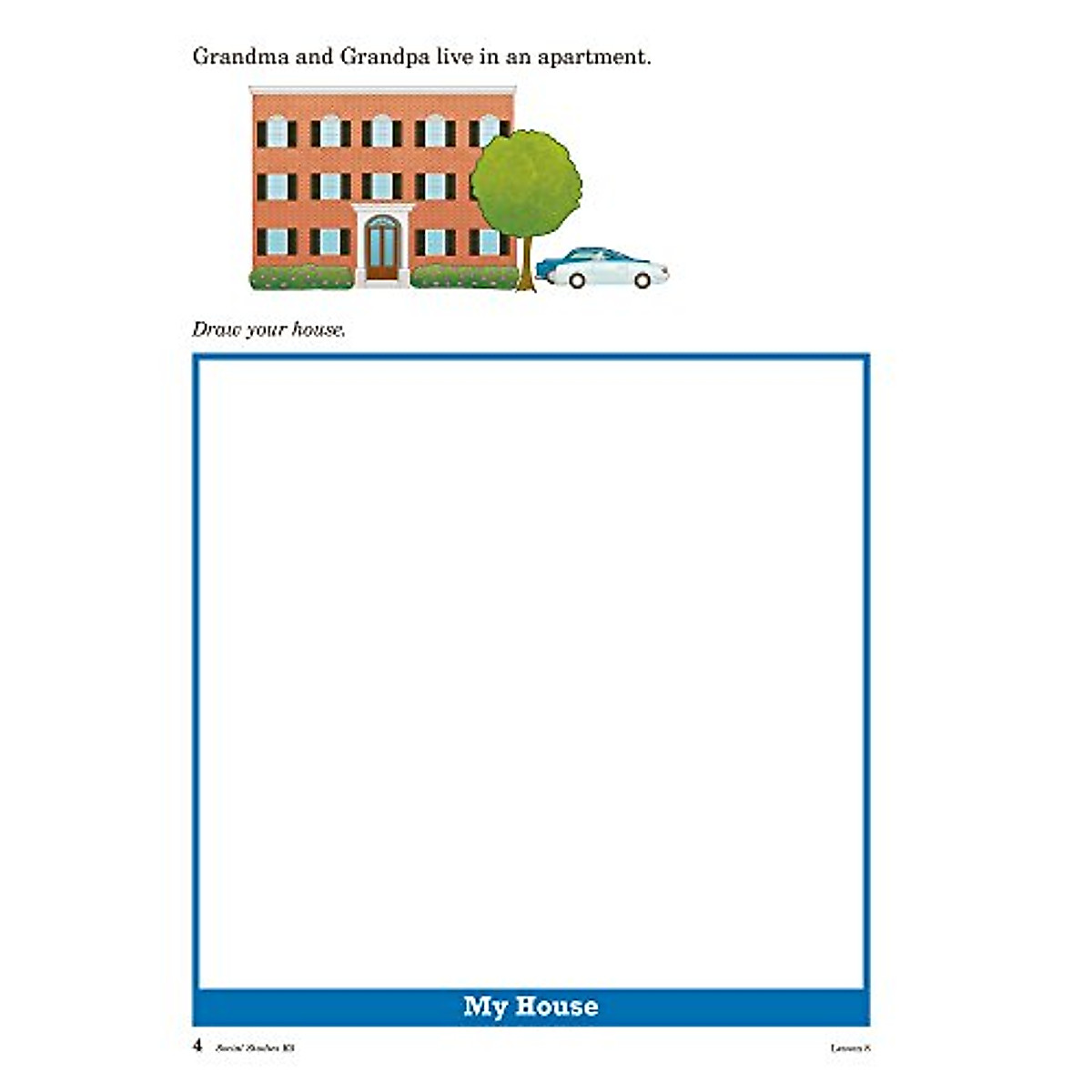 Social Studies K5 - Abeka 5 Year Old Kindergarten Student Activity Book