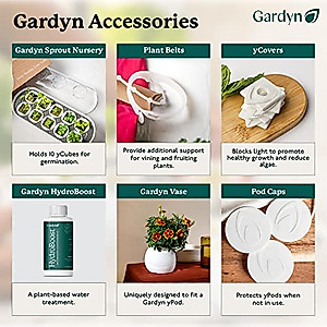 Gardyn 2.0 Hydroponics Growing System Indoor Garden Vertical Garden Planter | 30 Non-GMO Indoor Plants, Herbs & Vegetables Indoor Gardening System - LED Grow Lights | No Soil, Grow Tent or Green House