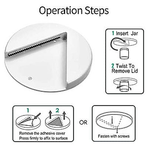 Jar Opener - Under Cabinet Can Opener, Bottle & Can Opener for your Kitchen, Effortless Bottle Opener, Premium Lid Opener.