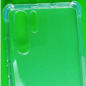 USTIYA Case for Huawei P30 Pro Clear TPU Four Corners Protective Cover Transparent Soft funda