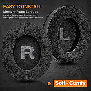 SHP9500 Replacement Ear Pads Compatible with SHP9500 Over-Ear Headphones I Memory Foam Ear Cushions with Breathable Hole (Hybrid)