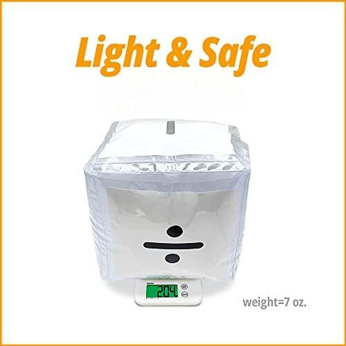 i-Scream Customizable Dice - Giant Dice, 10 Inch Inflatable Dice Jumbo, Easy Storage, Large Pocket, PVC Material, Great for Games, School PE/Classroom Activities, Church Events and Kid's Parties,1pc