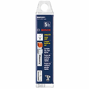 BOSCH BM5201 BOSCH FAST SPIRAL 1/8" X 3" (5 PK)