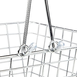 Spectrum Diversified Wire Storage Basket, Medium, Chrome (43270)