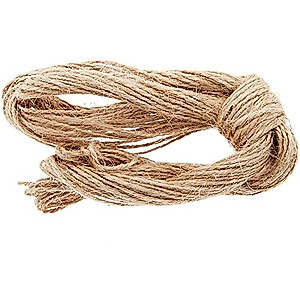 Juvale 100-Pack Wood Thank You Tags with Twine for Wedding and Baby Shower Party Favors, 2 Inches