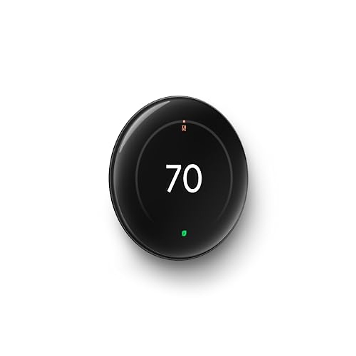 Google Nest Learning Thermostat (4th Gen, 2024) with Nest Temperature Sensor - Energy Saving Smart Thermostat with Adaptive Eco - Works with Alexa and Google Home App - Polished Obsidian