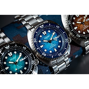 SEIKO Prospex US Special Edition Ocean Conservation Turtle Diver 200m Automatic Blue Dial Men's Watch SRPH59