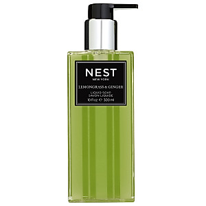 NEST Fragrances Lemongrass & Ginger Liquid Hand Soap, 10 Fl Oz