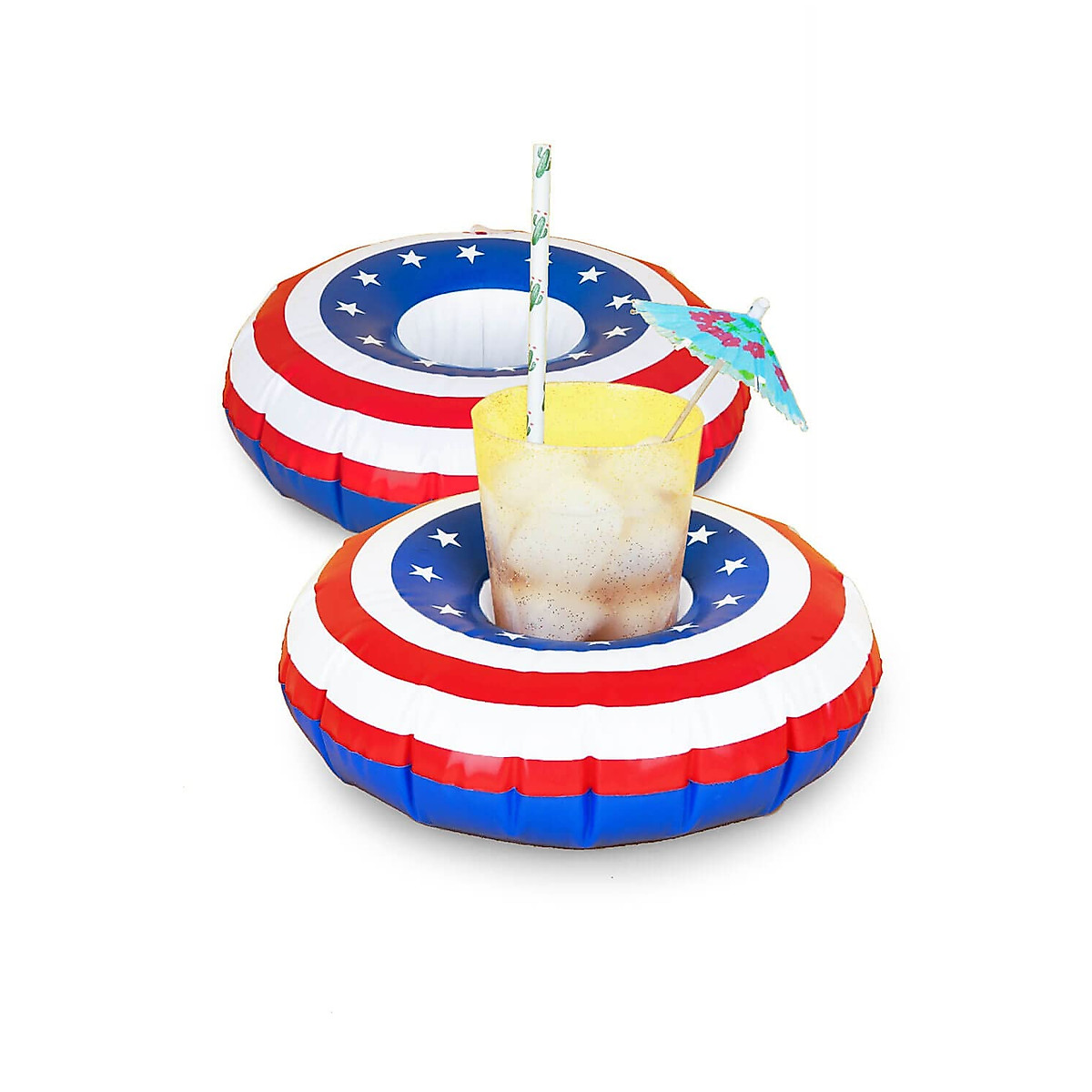 Tipsy Elves Rubber Duck Drink Float (2 Pack)