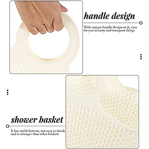 Zerodeko Portable Shower Caddy Basket: 2Pcs Toiletry Organizer Bin with Handles for Bathroom Kitchen Garden Cleaning Supplies