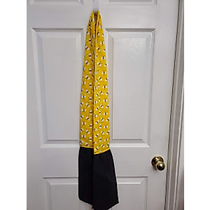 Bumble Bee Neck Towel, Yellow & Black Kitchen Boa, Neck Apron, Kitchen Neck Scarf, Kitchen Scarf, Baker’s Boa, Chef’s Towel, Cooking Towel, Grilling Towel, Gifts under $25