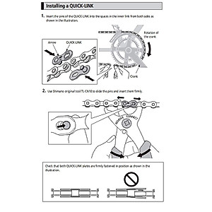 SHIMANO 11 Speed Chain Quick Link Connector SM-CN900 (2 Pairs)