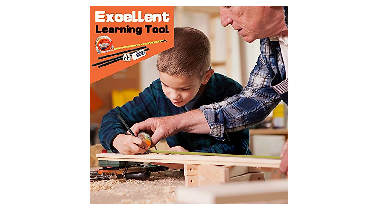 Kids Tool Set with Real Hand Tools and Adjustable Belt | INCLY