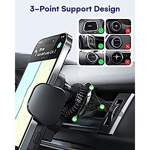 Wireless Car Charger, ZEEHOO 20W Fast Charging Auto-Clamping Car Mount, Dash Windshield Air Vent Wireless Car Phone Charger Holder for iPhone 14 13 12 11, Samsung S23 Ultra, LG, Pixel, etc