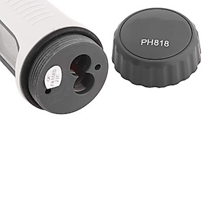 Meter, Tester Portable Water Quality Test Pen Acidimeter PH818 with Large LCD Display for Industrial Electrical and