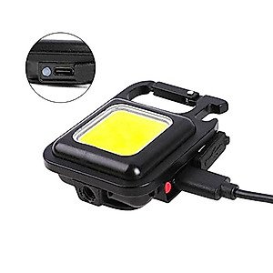 ZEROYOYO Mini Vintage Metal Hanging Lanterns 3600mAh Battery Warm Light Led Camp Lantern Rechargeable Lightweight Tent Light for Outdoor