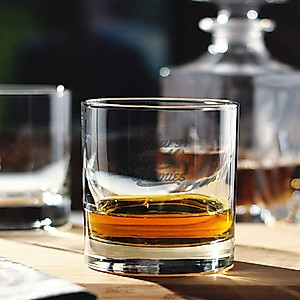 Drinking Glasses Tears Of My Enemies (2) Crystal Stemless Whiskey Glasses,Engraved Wine Glass Shot Glass Unique Party Birthday Gift for Family,Parents,8 OZ