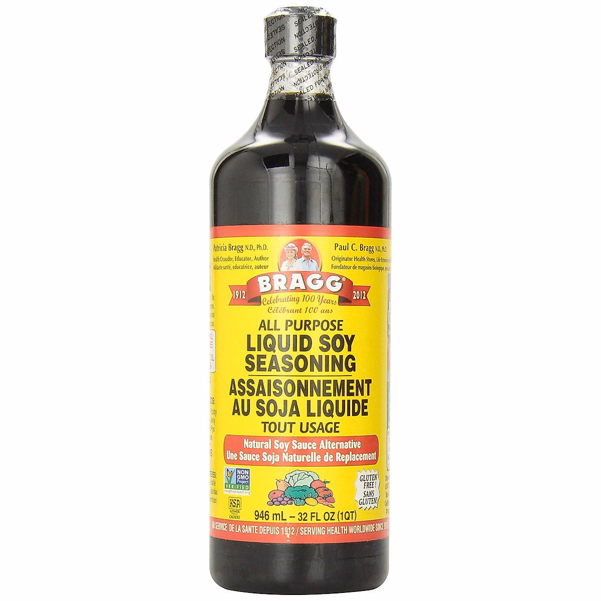 Bragg Liquid Aminos, All Purpose Seasoning, 32 fl oz