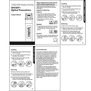 10GBase-SR SFP+ Transceiver 10Gb 850nm Multimode LC SFP Module for Intel E10GSFPSRX, Juniper QFX-SFP-10GE-SR/EX-SFP-10GE-SR, Ubiquiti UniFi UF-MM-10G, Mikrotik, Fortinet, Netgear(MMF, 300m)