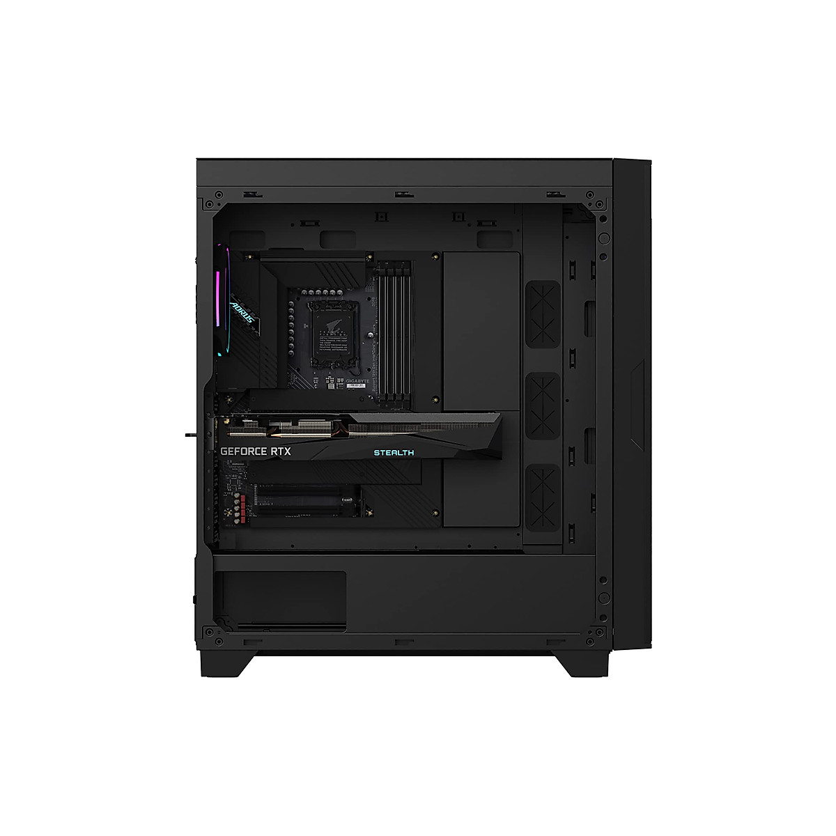 Gigabyte AORUS Stealth 500 DIY PC Kit (Z690 AORUS Elite Stealth, NVIDIA GeForce RTX 3070 Gaming OC 8G Stealth, AORUS C500G) - S5Z69R3070