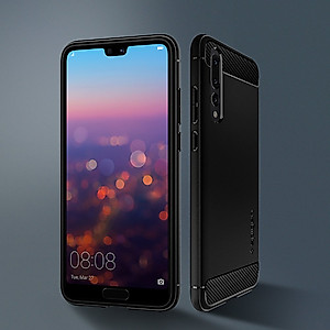 Spigen Rugged Armor Designed for Huawei P20 Pro Case (2018) - Black
