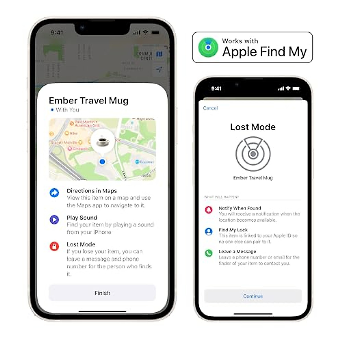 Ember Travel Mug 2+, 12 oz, Temperature Control Smart Travel Mug, Black (with Apple Find My)