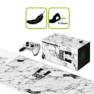 Head Case Designs Officially Licensed Mai Autumn Red Flowers Art Mix Vinyl Sticker Gaming Skin Decal Cover Compatible With Xbox Series X/S Controller